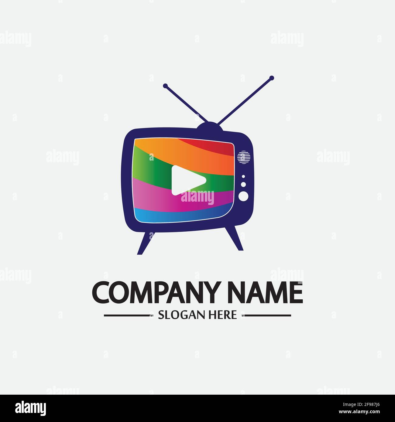 Tv Logo Design Media Technology Symbol Television,television media play ...