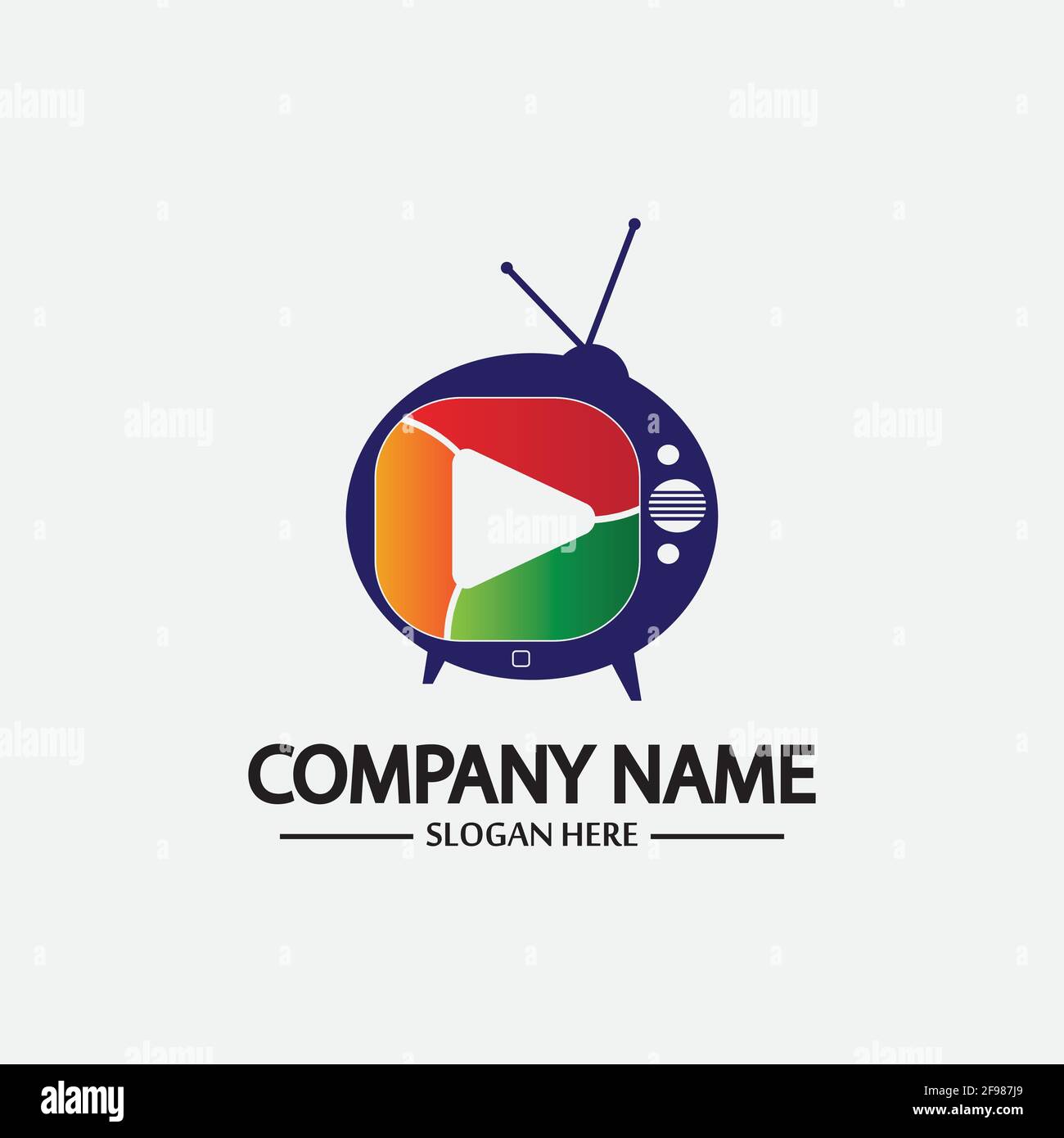 Tv Logo Design Media Technology Symbol Television,television media play ...