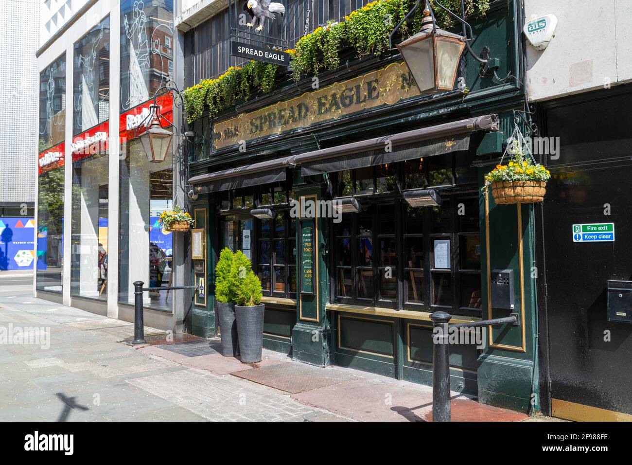 The Spread Eagle pub Stock Photo - Alamy