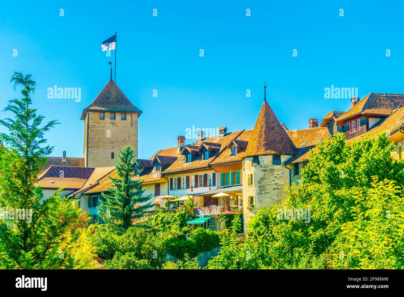 Murten palace hi-res stock photography and images - Alamy