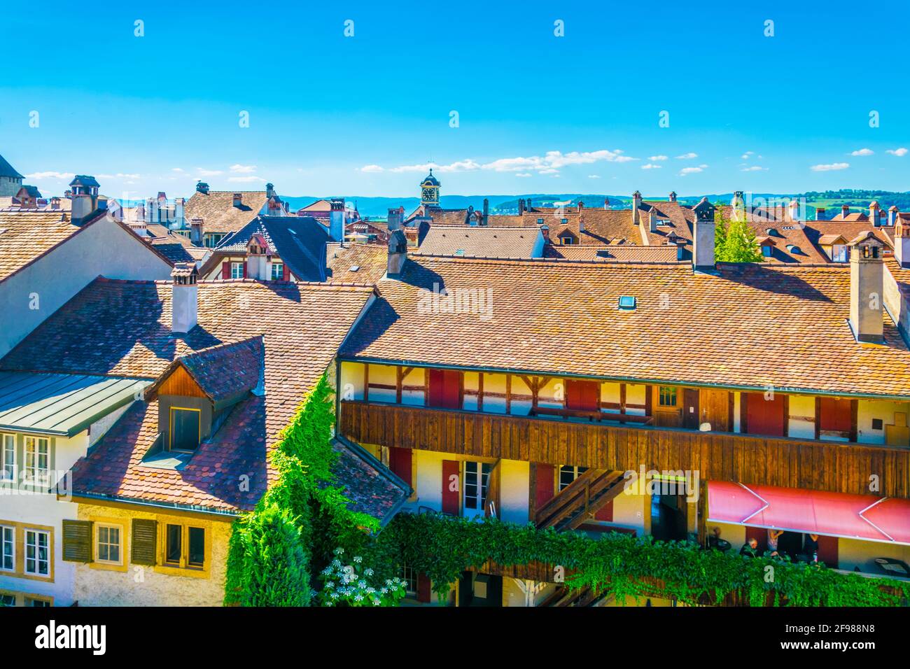 Murten skyline hi-res stock photography and images - Alamy