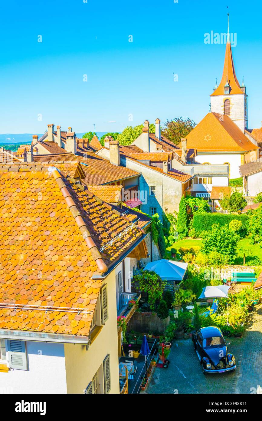 Murten skyline hi-res stock photography and images - Alamy