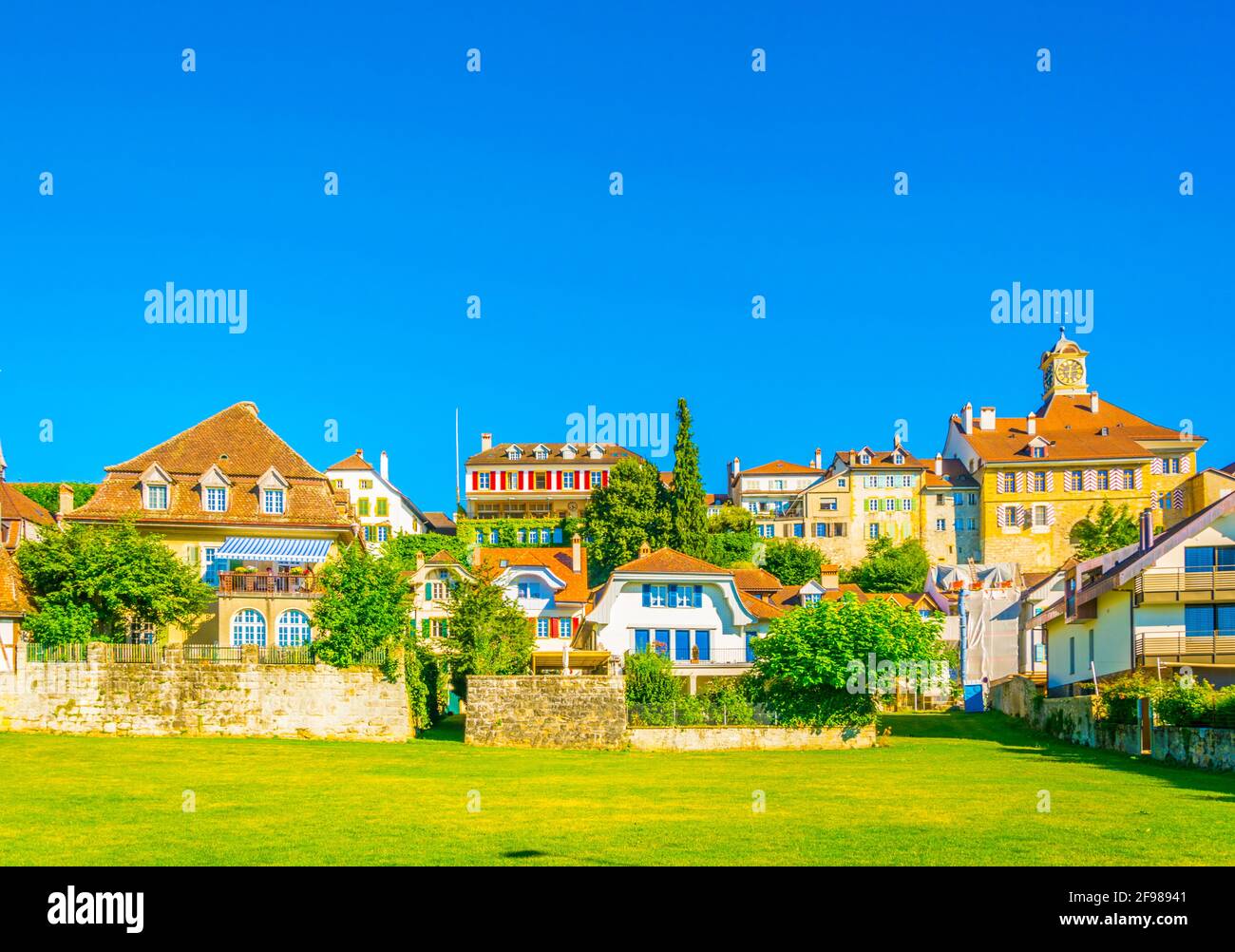 Murten skyline hi-res stock photography and images - Alamy