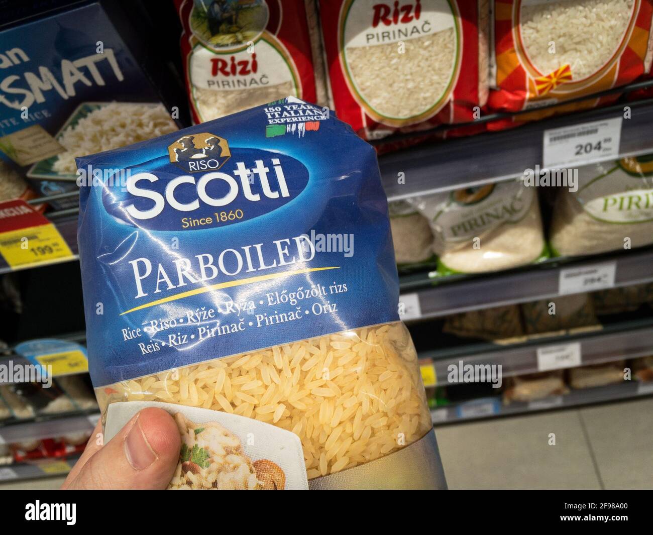 Riso scotti hi-res stock photography and images - Alamy