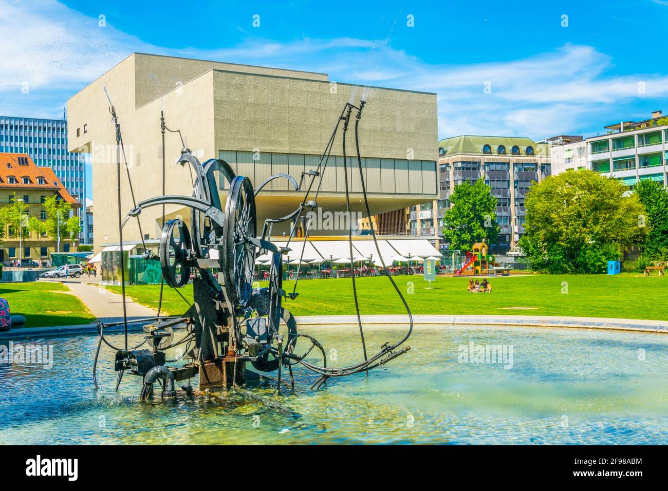 Kinetic sculpture by jean tinguely hi-res stock photography and images ...