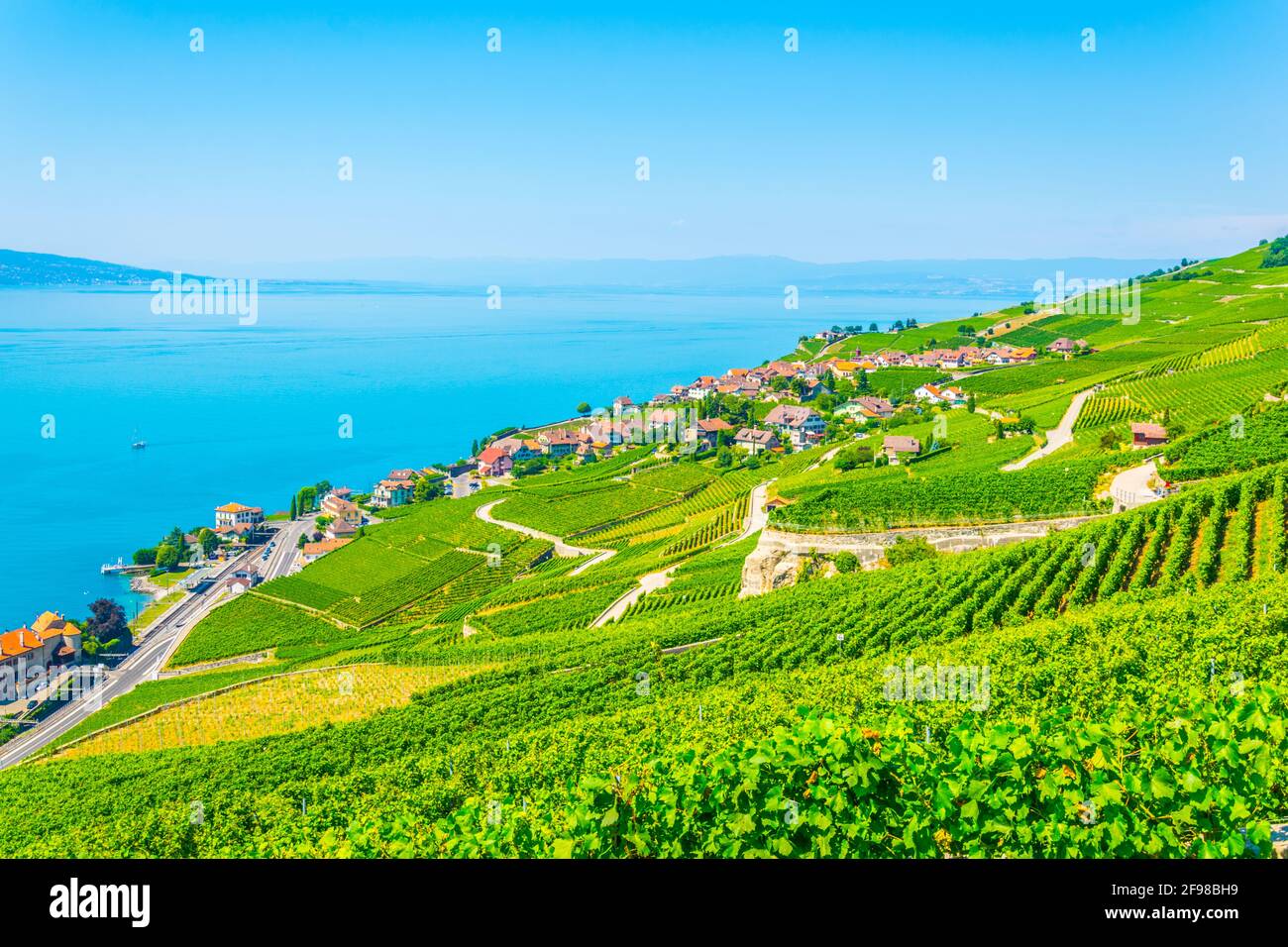 Montreux switzerland rivaz hi-res stock photography and images - Alamy