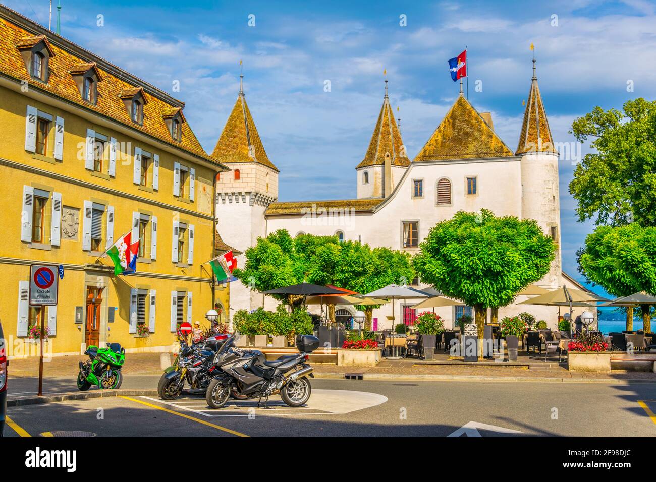 Chateau de nyon castle hi-res stock photography and images - Alamy