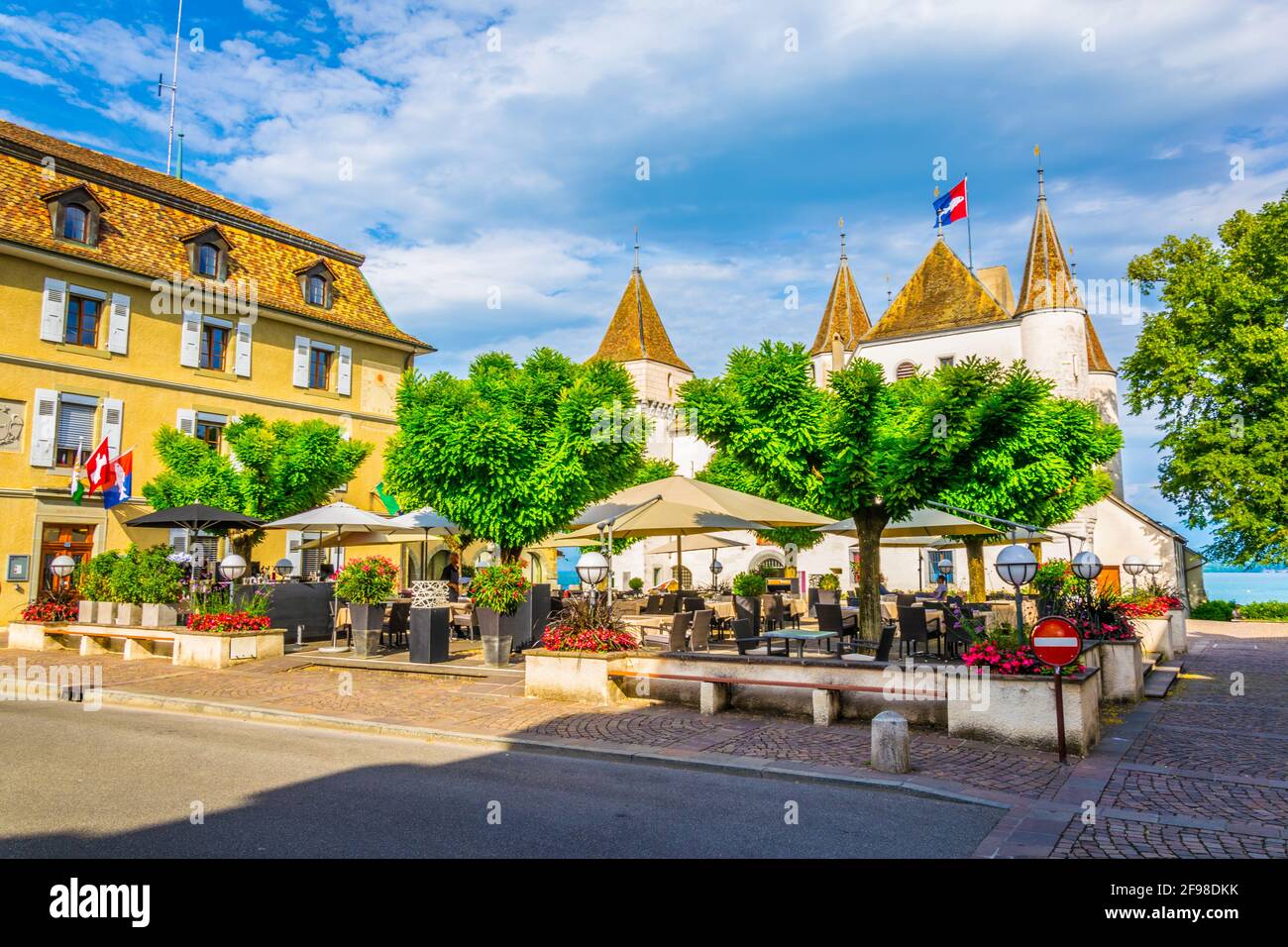 Chateau de nyon castle hi-res stock photography and images - Alamy