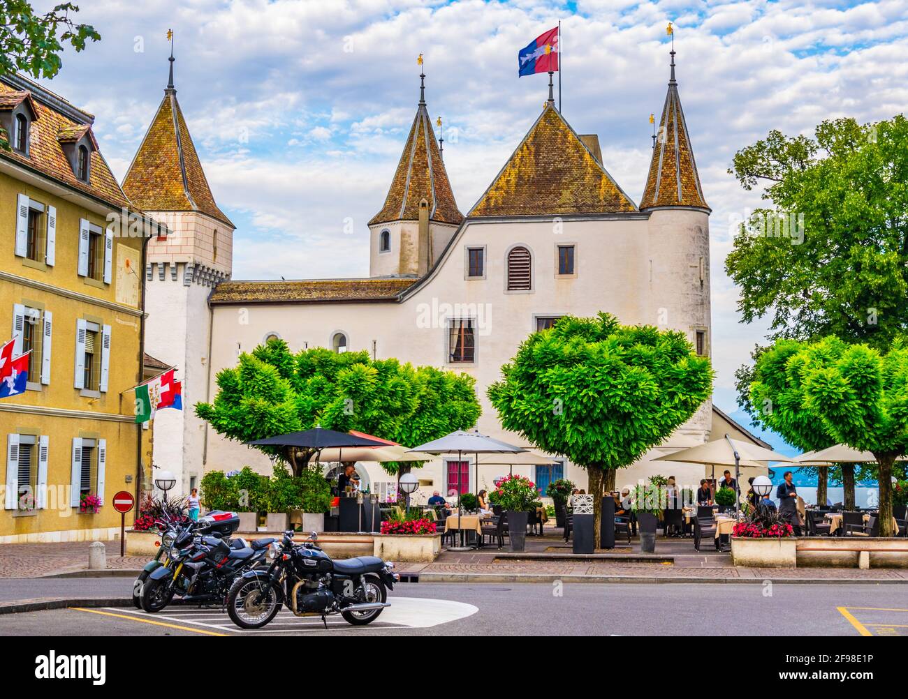 Chateau de nyon castle hi-res stock photography and images - Alamy
