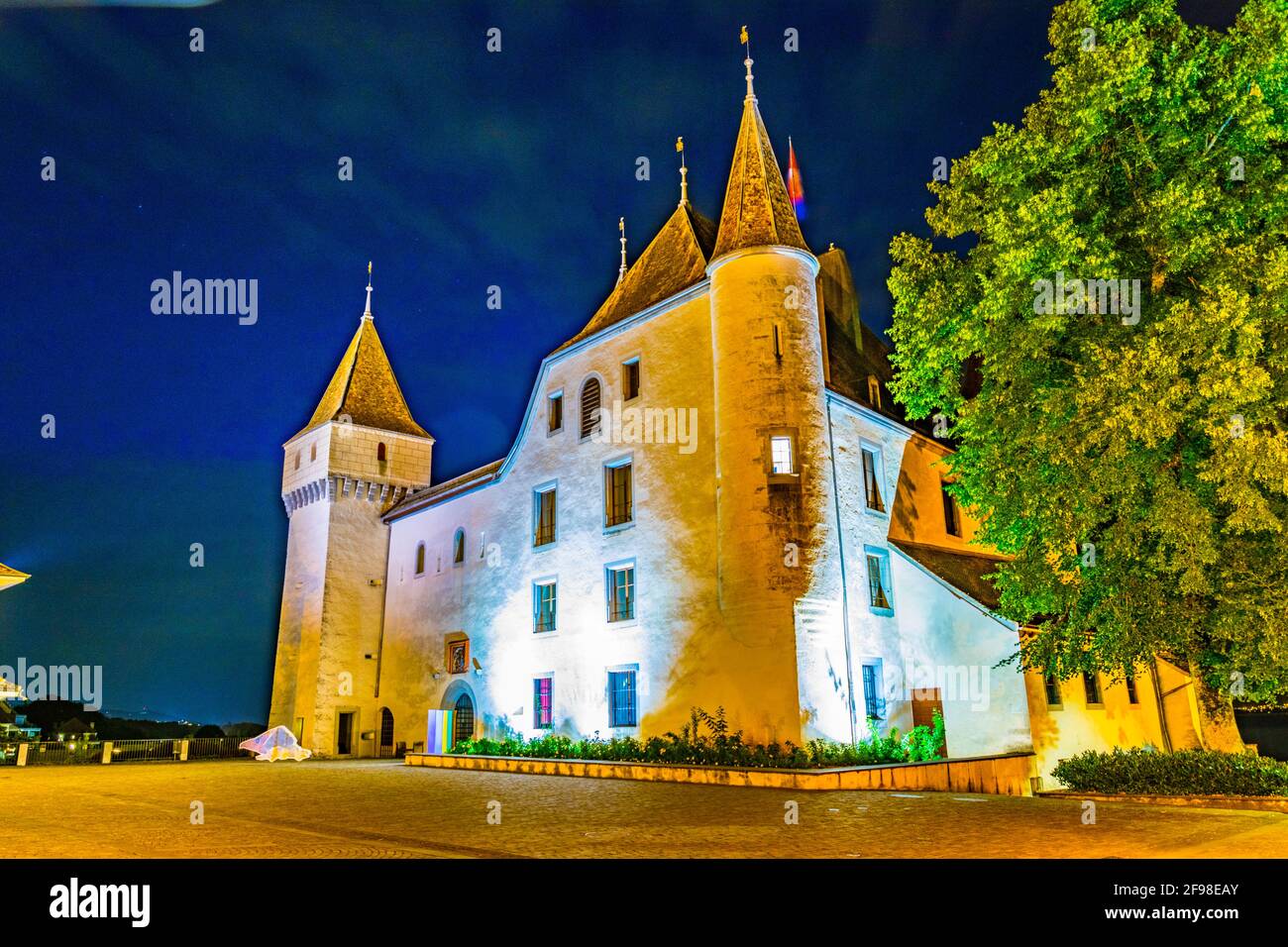 Chateau de nyon castle hi-res stock photography and images - Alamy