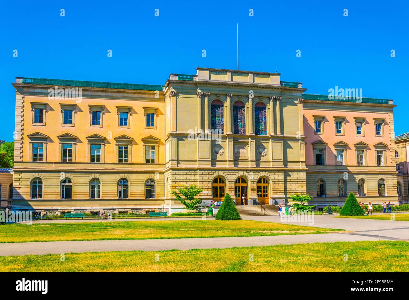 Building of the University of Geneva in Switzerland Stock Photo - Alamy