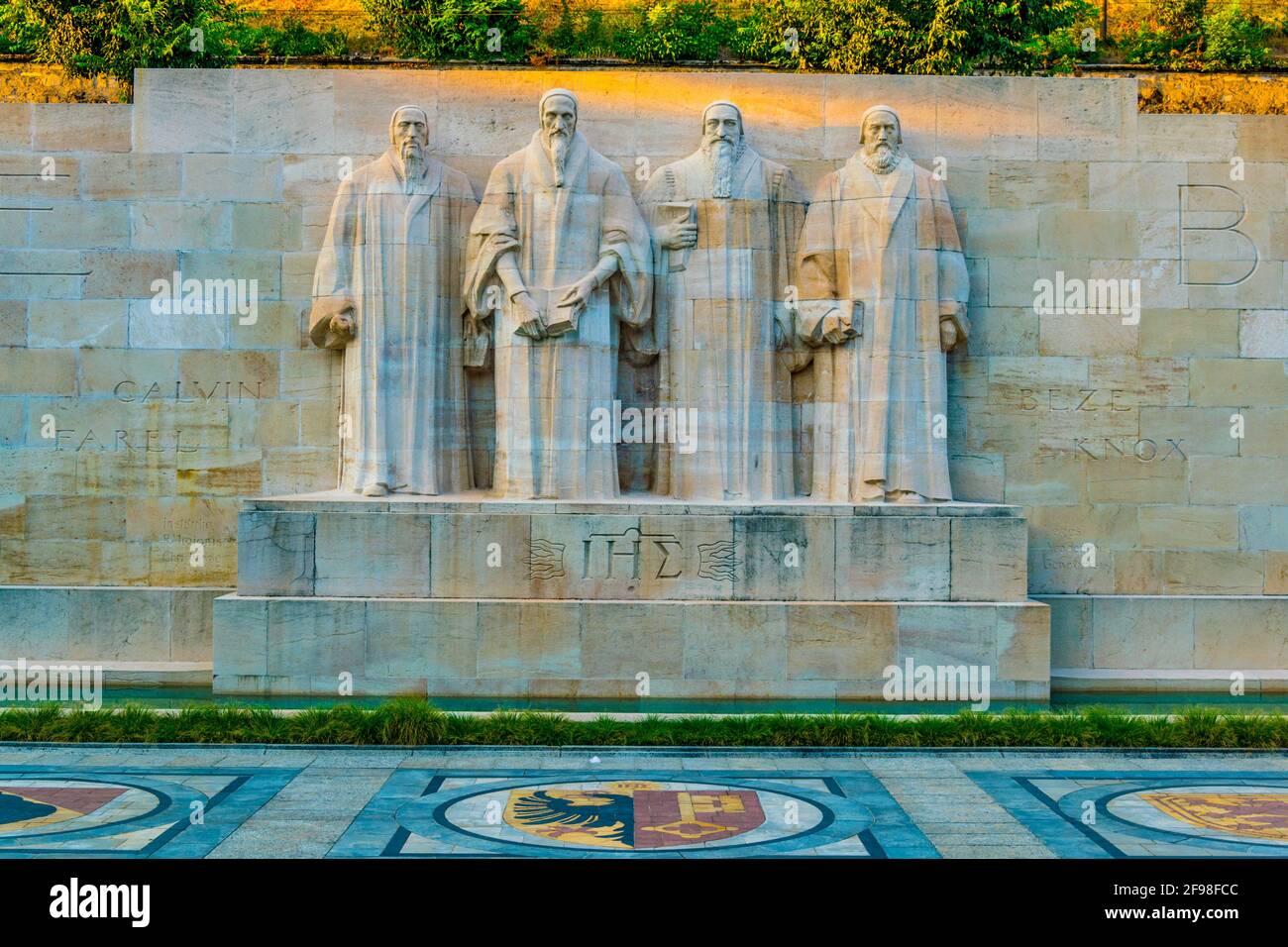 Reformers wall geneva hi-res stock photography and images - Alamy