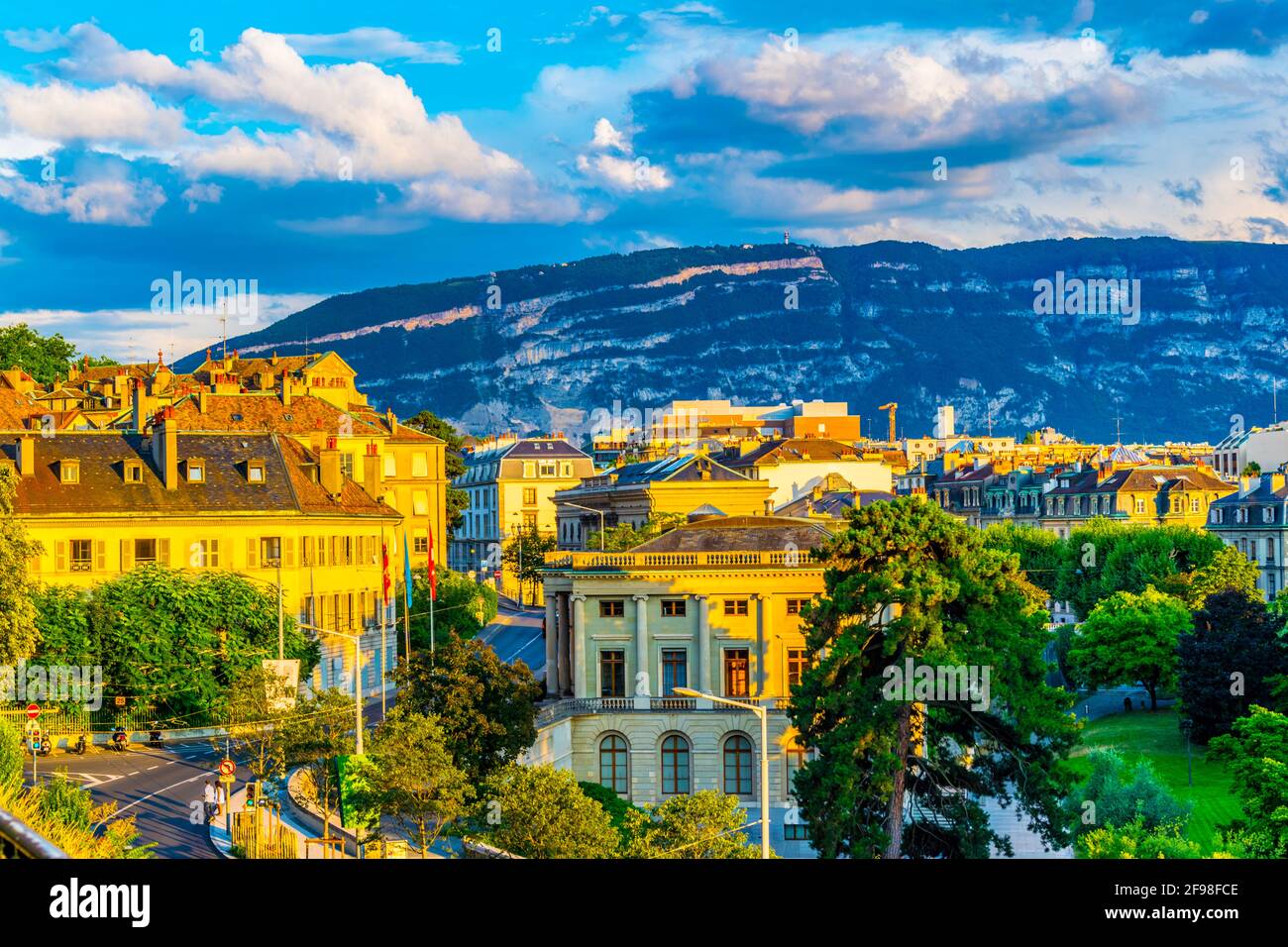 Cityscape of Geneva, Switzerland Stock Photo - Alamy