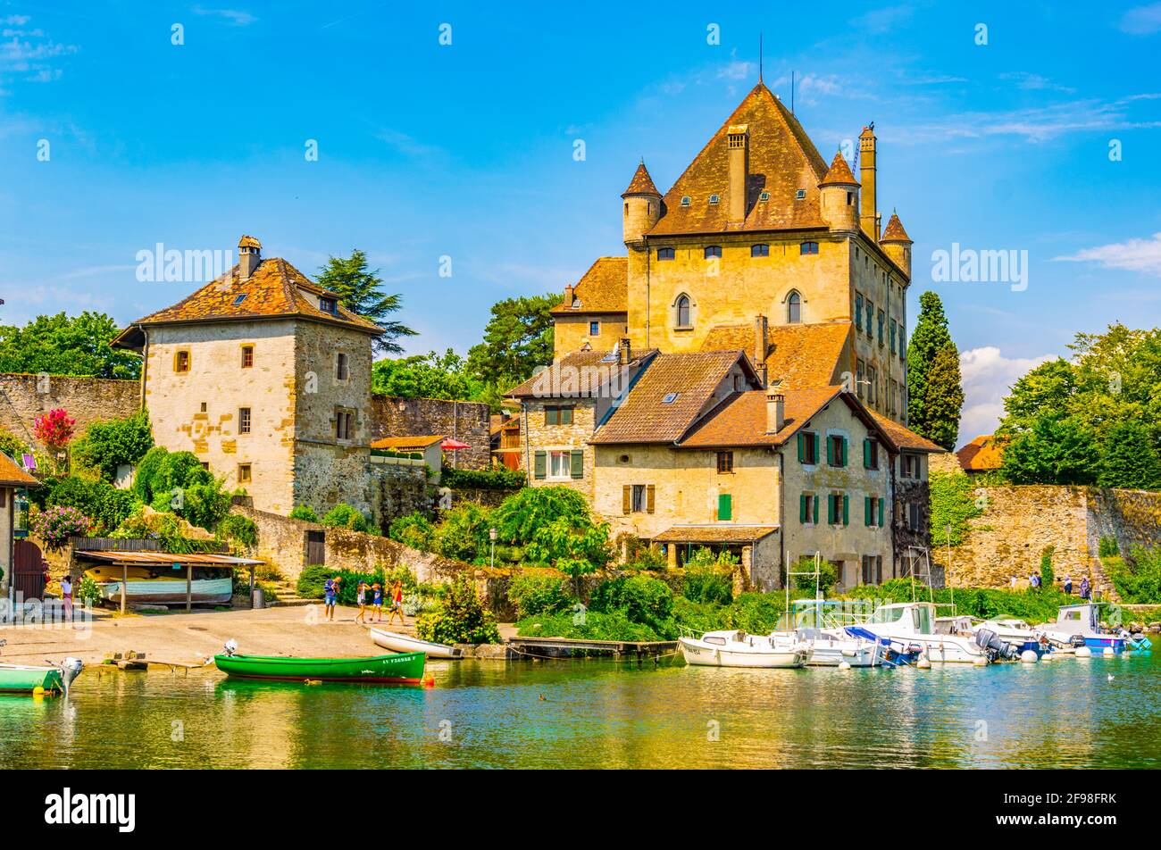 Yvoire cityscape hi-res stock photography and images - Alamy