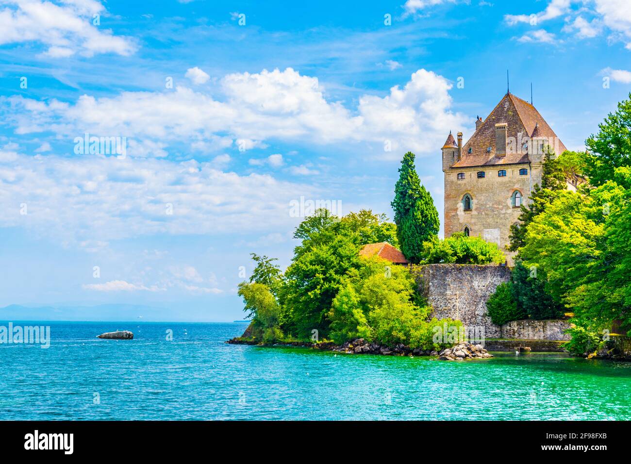 Yvoire cityscape hi-res stock photography and images - Alamy