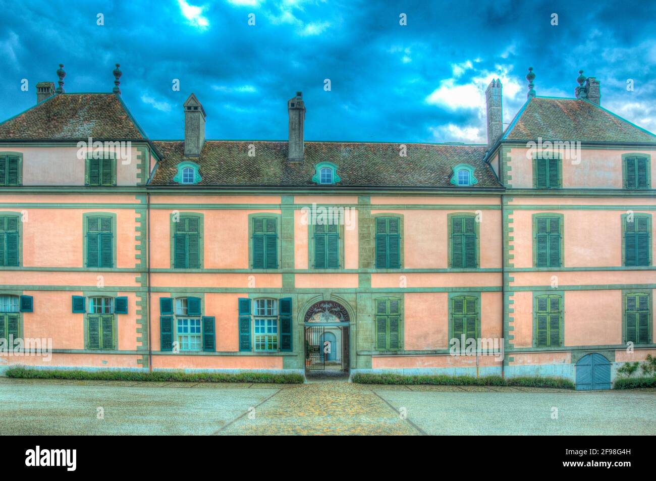 Castle of coppet hi-res stock photography and images - Alamy