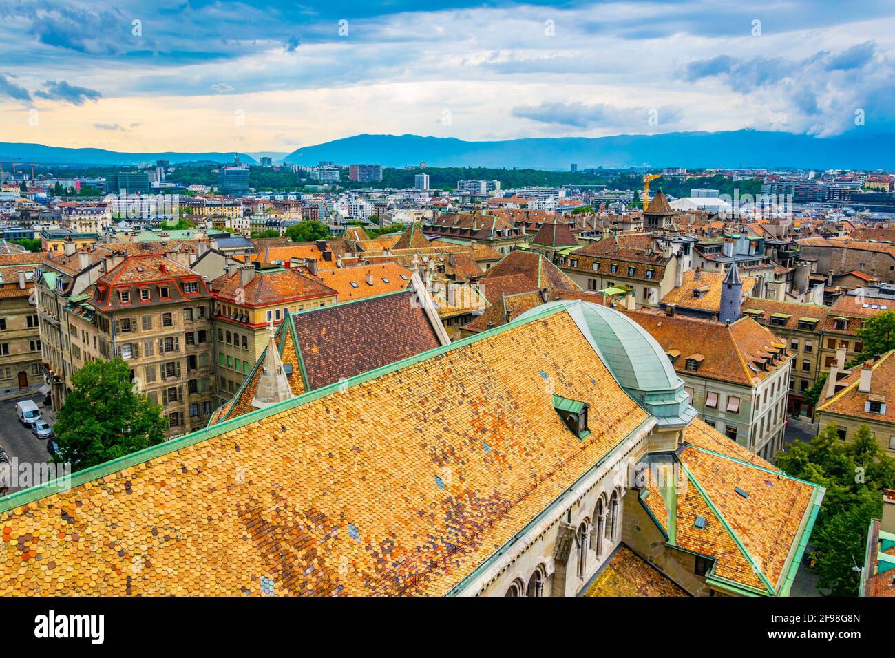 Swiss alps geneva summer hi-res stock photography and images - Alamy