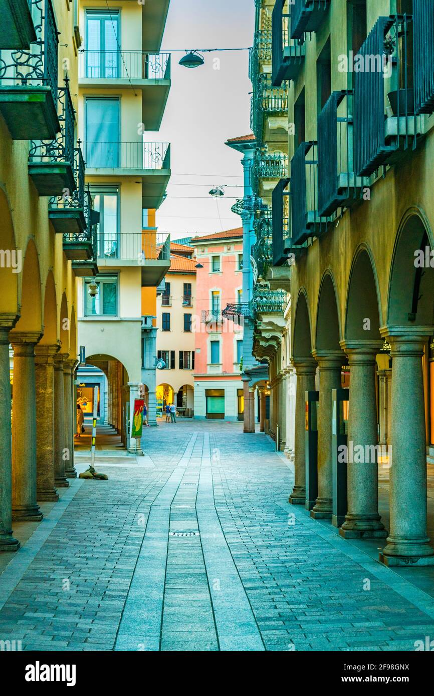 Lugano landmarks hi-res stock photography and images - Alamy