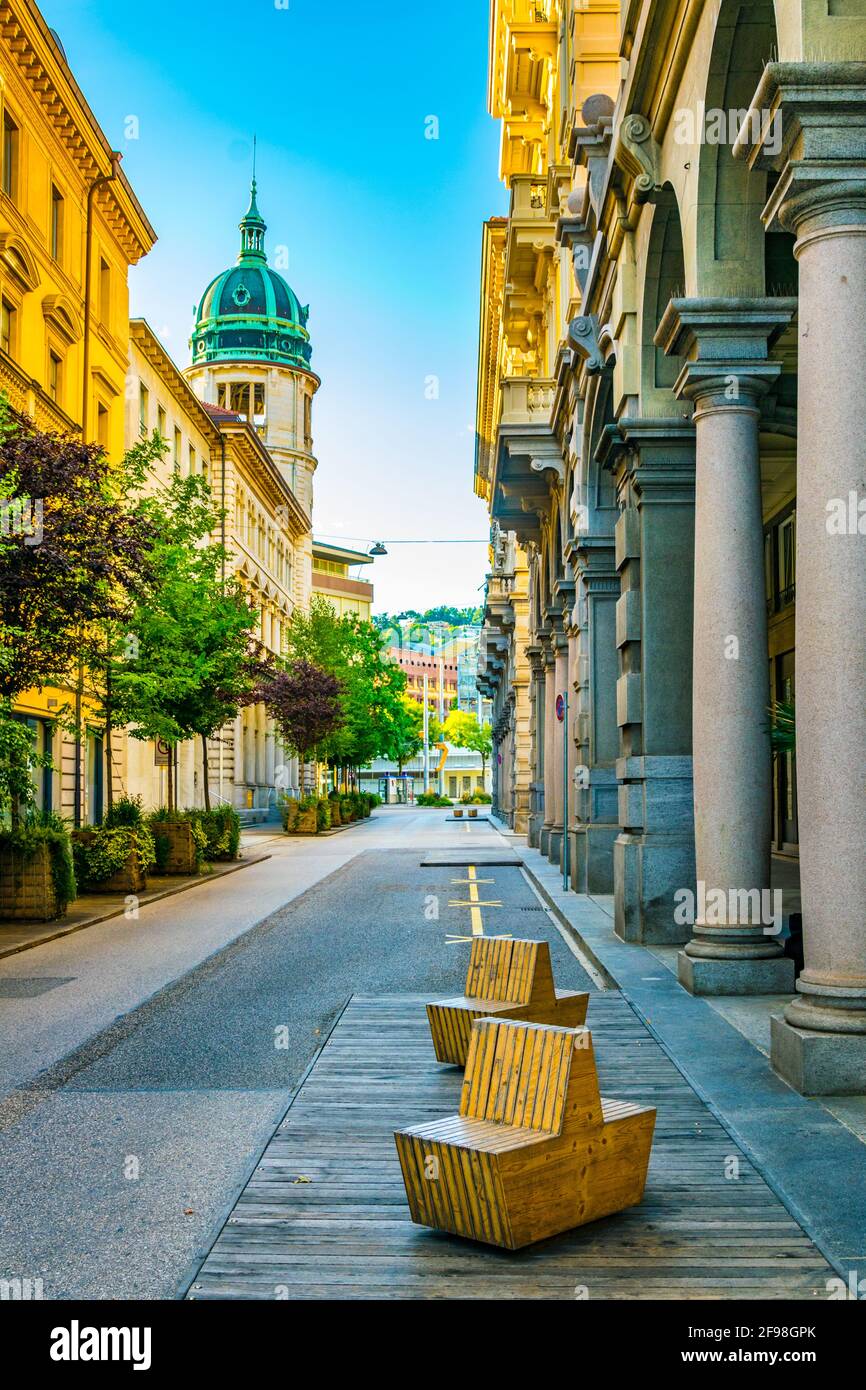 Lugano landmarks hi-res stock photography and images - Alamy