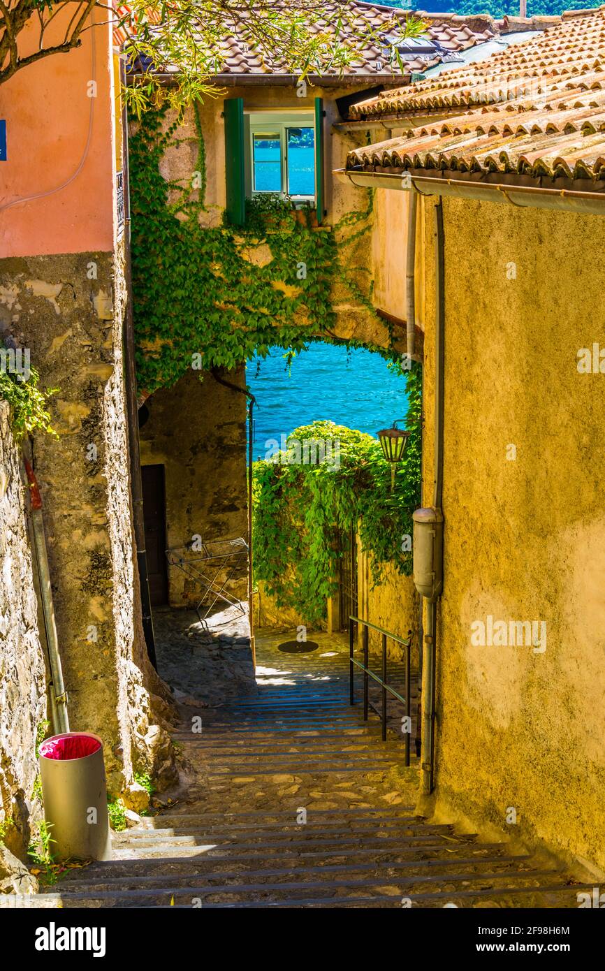 Switzerland village gandria swiss lake hi-res stock photography and ...