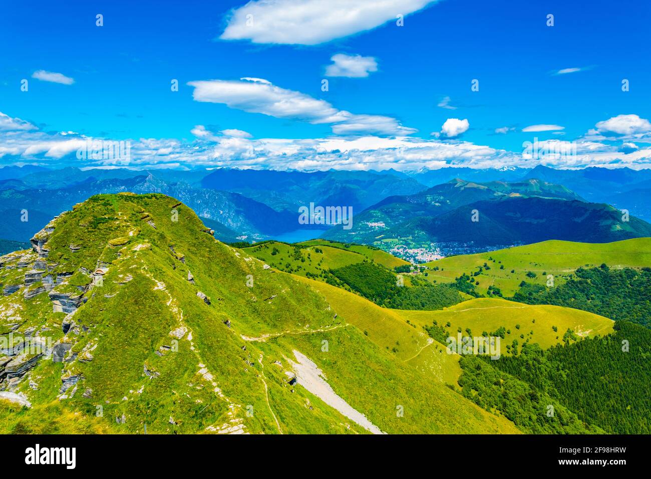 Monte Generoso in Switzerland Stock Photo - Alamy