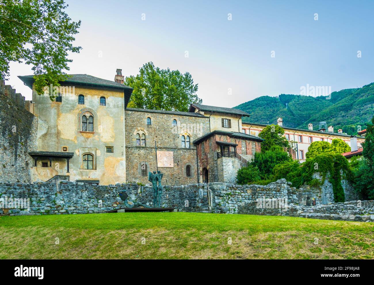 Castello Visconteo in Locarno, Switzerland Stock Photo - Alamy
