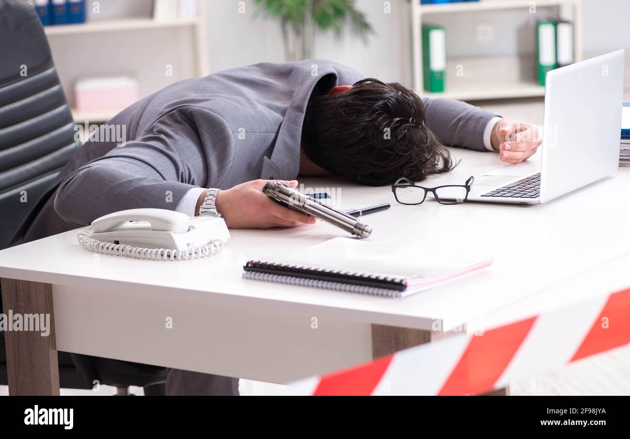 Man sleeping under desk hi-res stock photography and images - Alamy