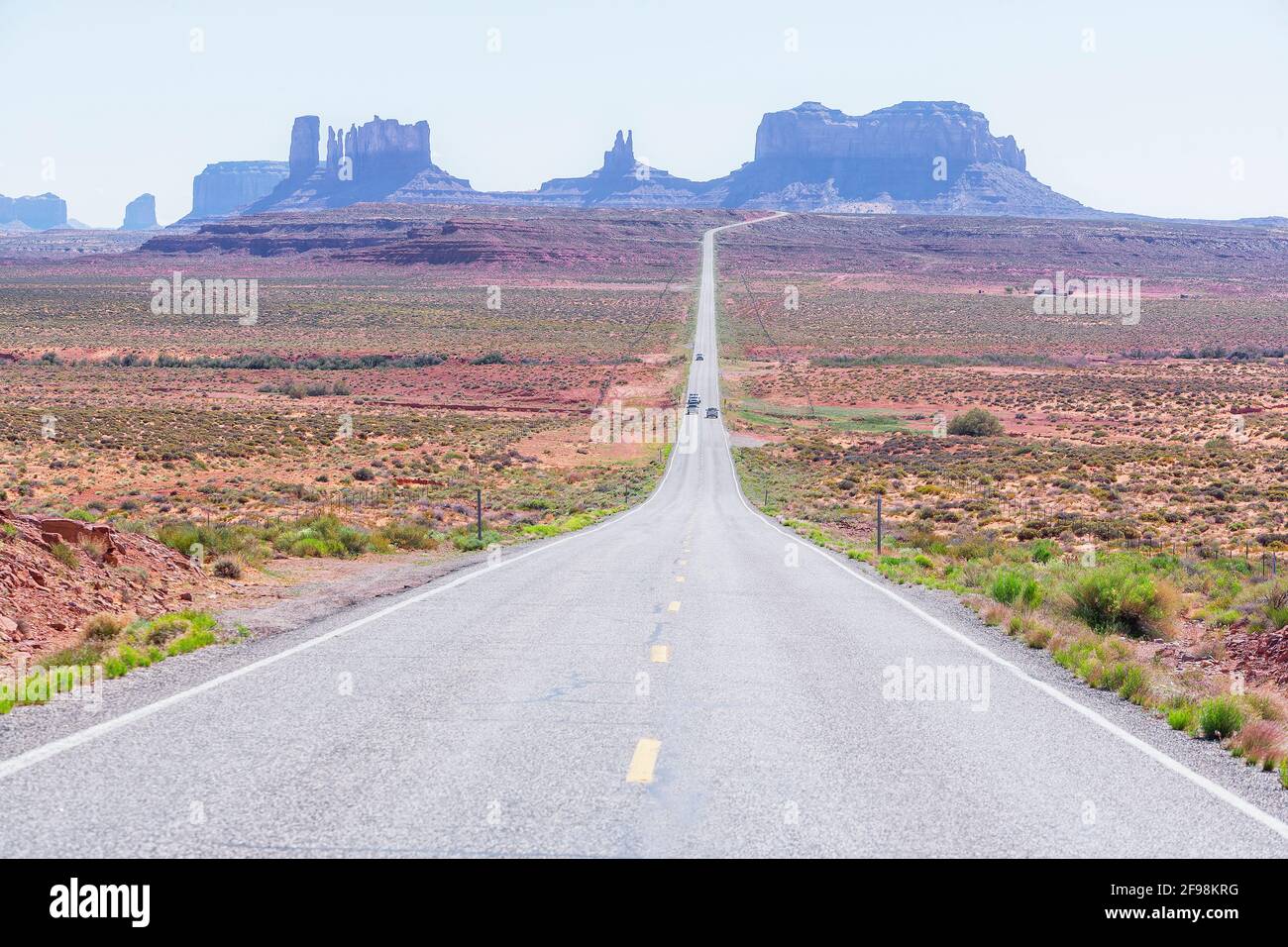 Country road, Monument Valley, Arizona, USA Stock Photo - Alamy