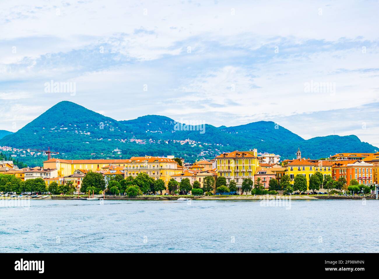 Cityscape of Verbania, Italy Stock Photo - Alamy
