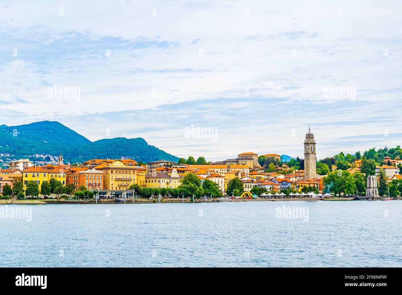 Cityscape of Verbania, Italy Stock Photo - Alamy