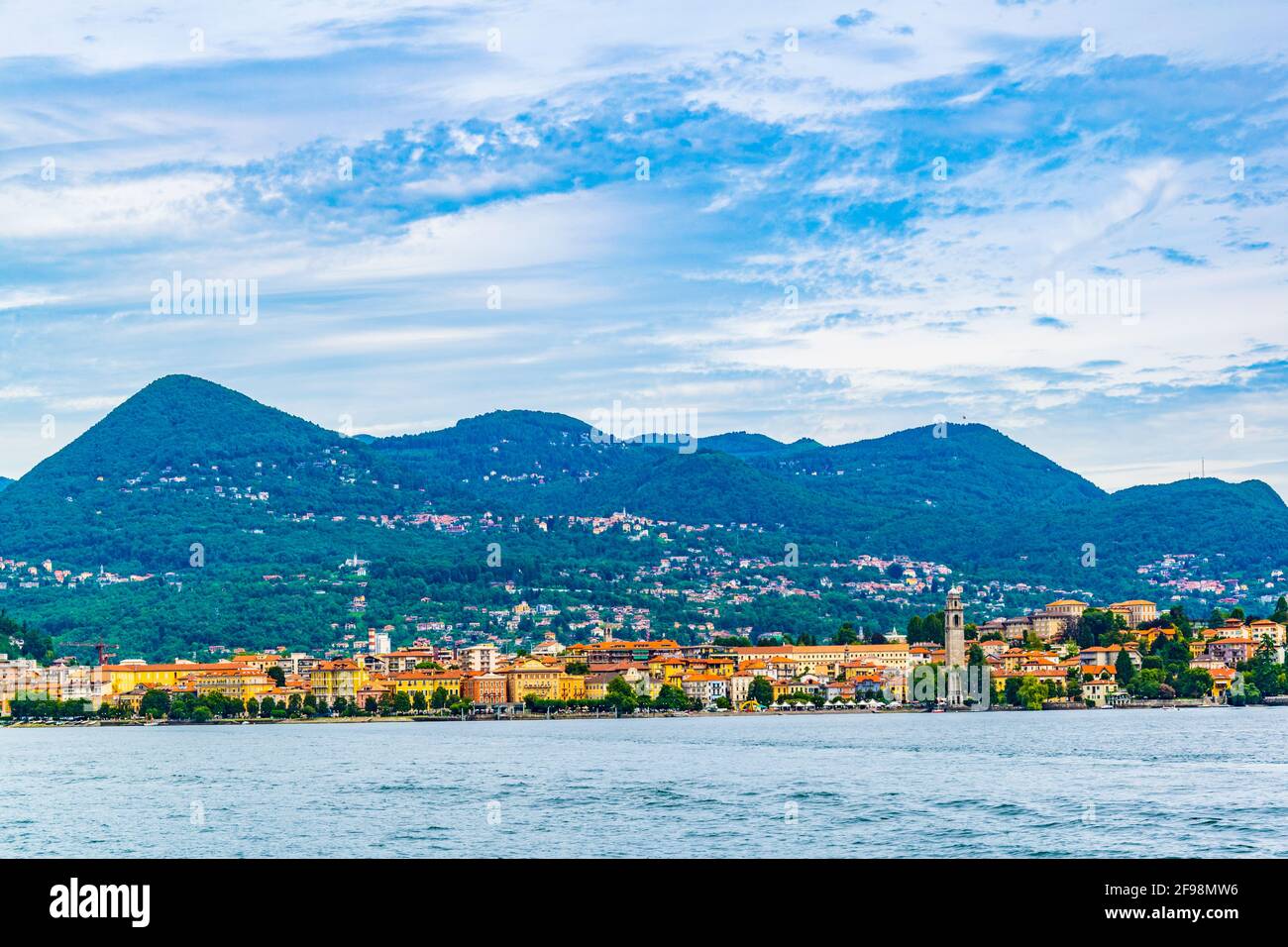 Cityscape of Verbania, Italy Stock Photo - Alamy