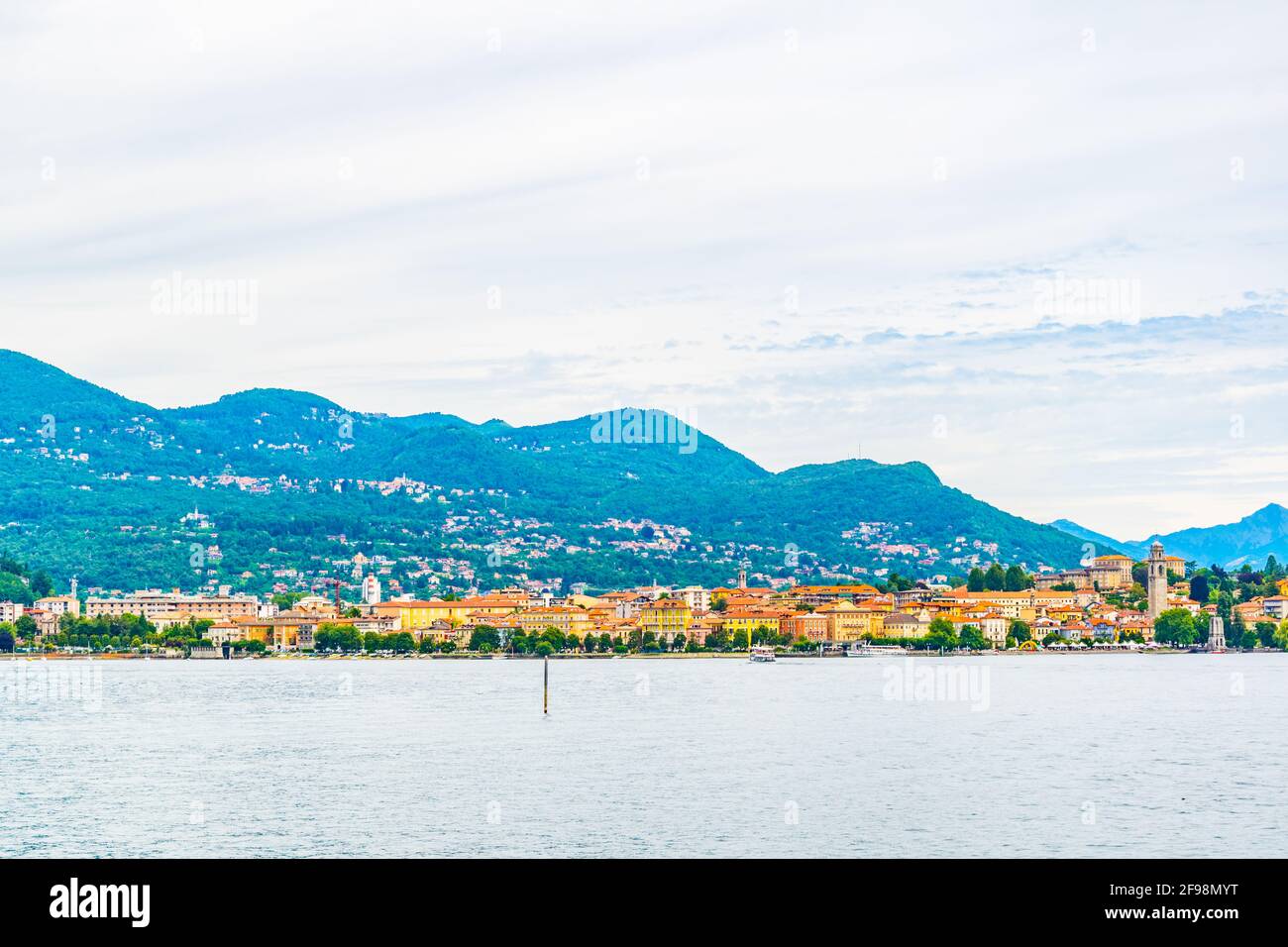 Cityscape of Verbania, Italy Stock Photo - Alamy