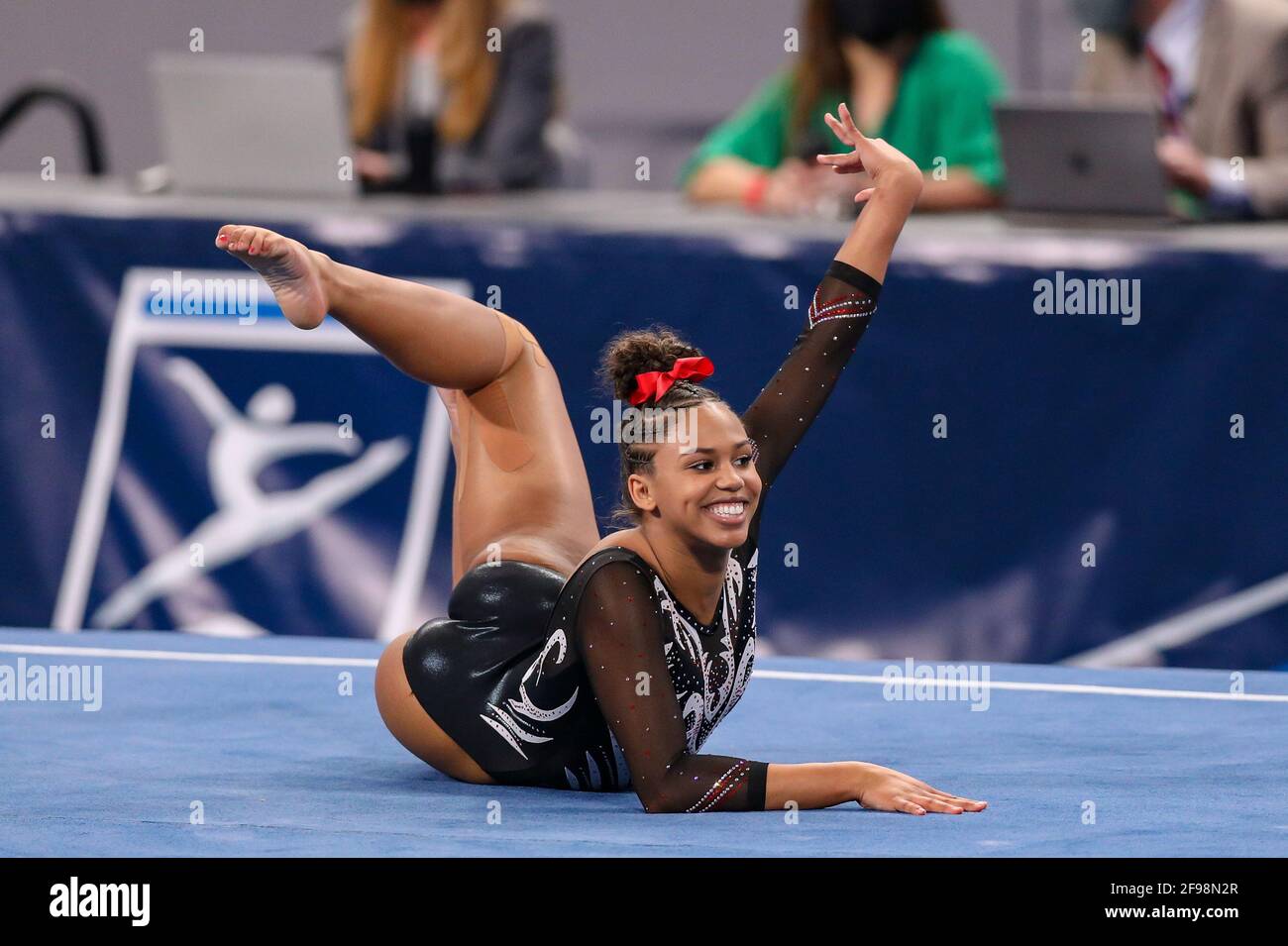 Fort Worth Tx Usa 16th Apr 2021 Utahs Jaedyn Rucker Performs Her