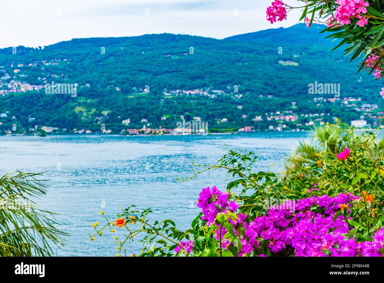 Lago Maggiore lake in Switzerland and Italy Stock Photo - Alamy