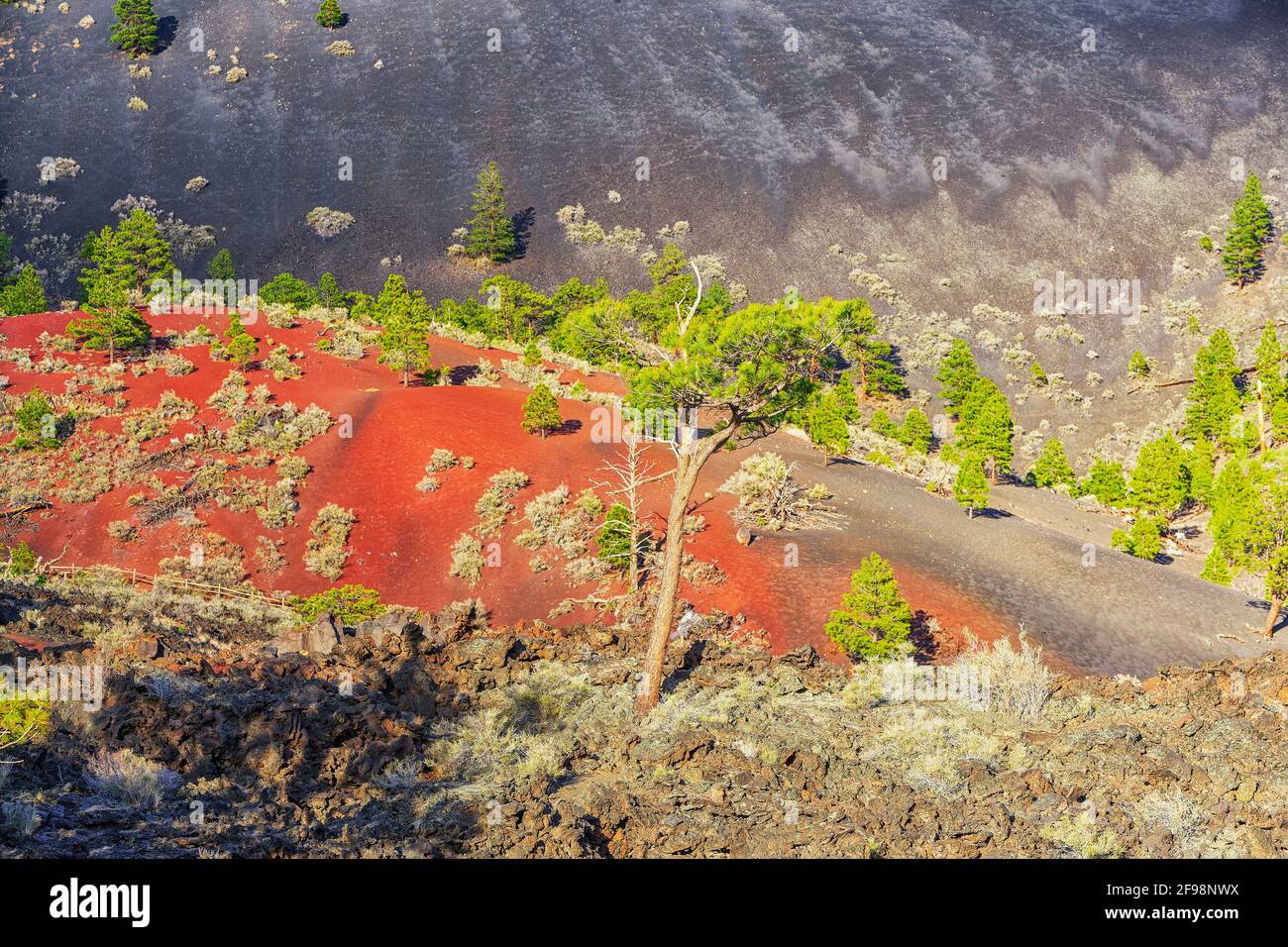 Sunset Crater Volcano National Monument, Flagstaff, Arizona, USA Stock ...