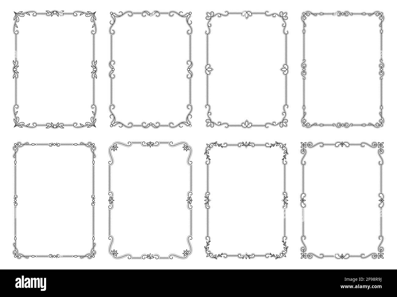 Vintage Border Frame Rectangle