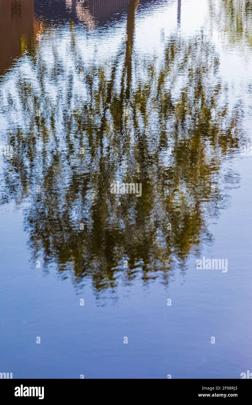Reflections on the water surface hi-res stock photography and images ...