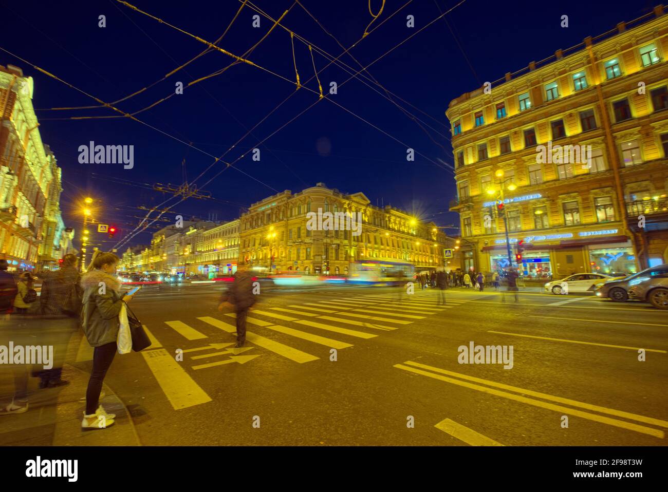 One corner of St Petersburg busy street Taken@StPetersburg, Russia ...