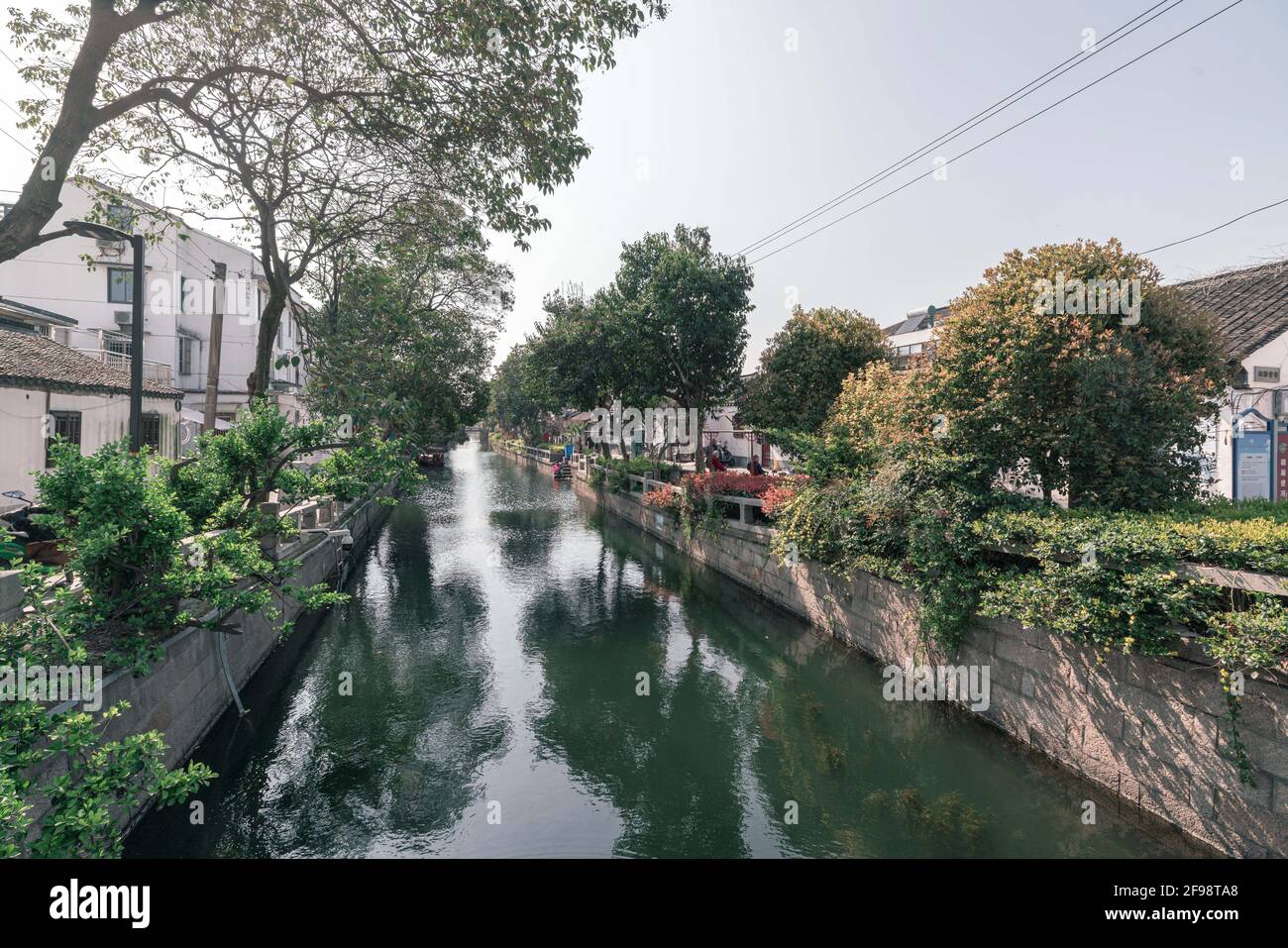Old Street in Suzhou Pingjiang Historical and Cultural District Stock ...