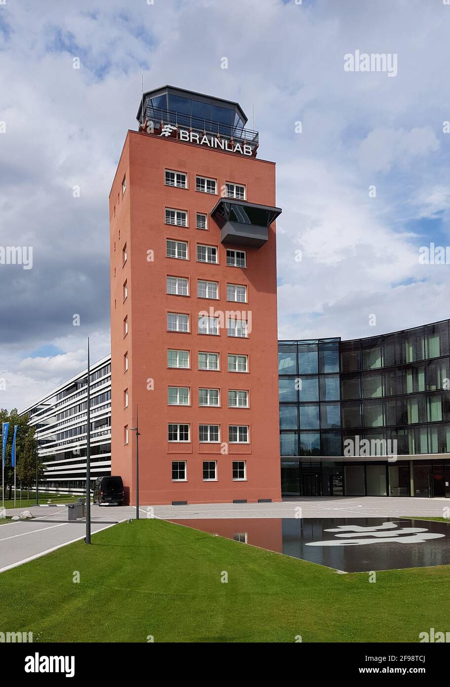 The Brainlab Tower (R Stock Photo - Alamy