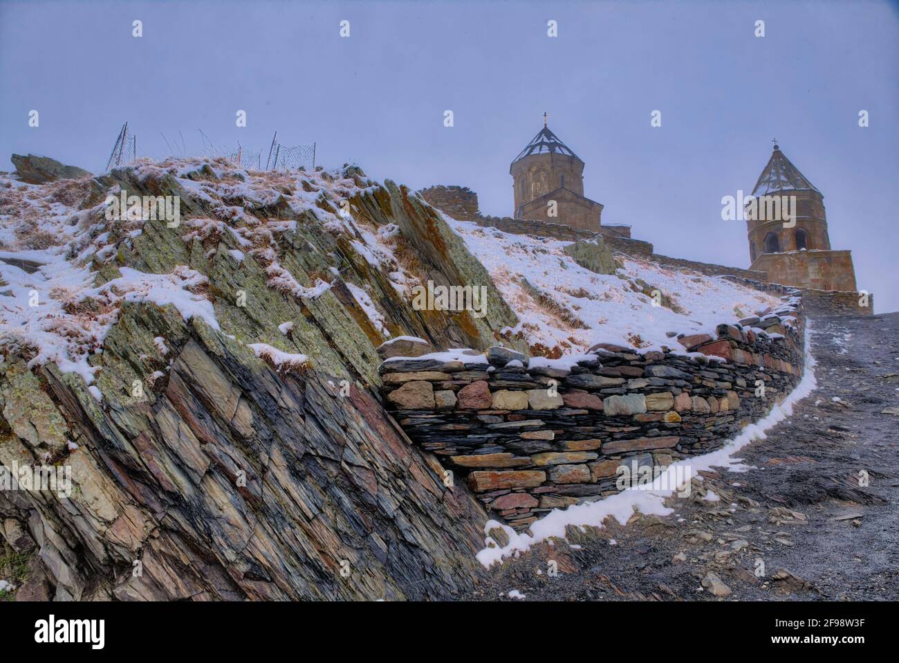 Gergeti Trinity Church is the popular name of the Holy Trinity Church ...