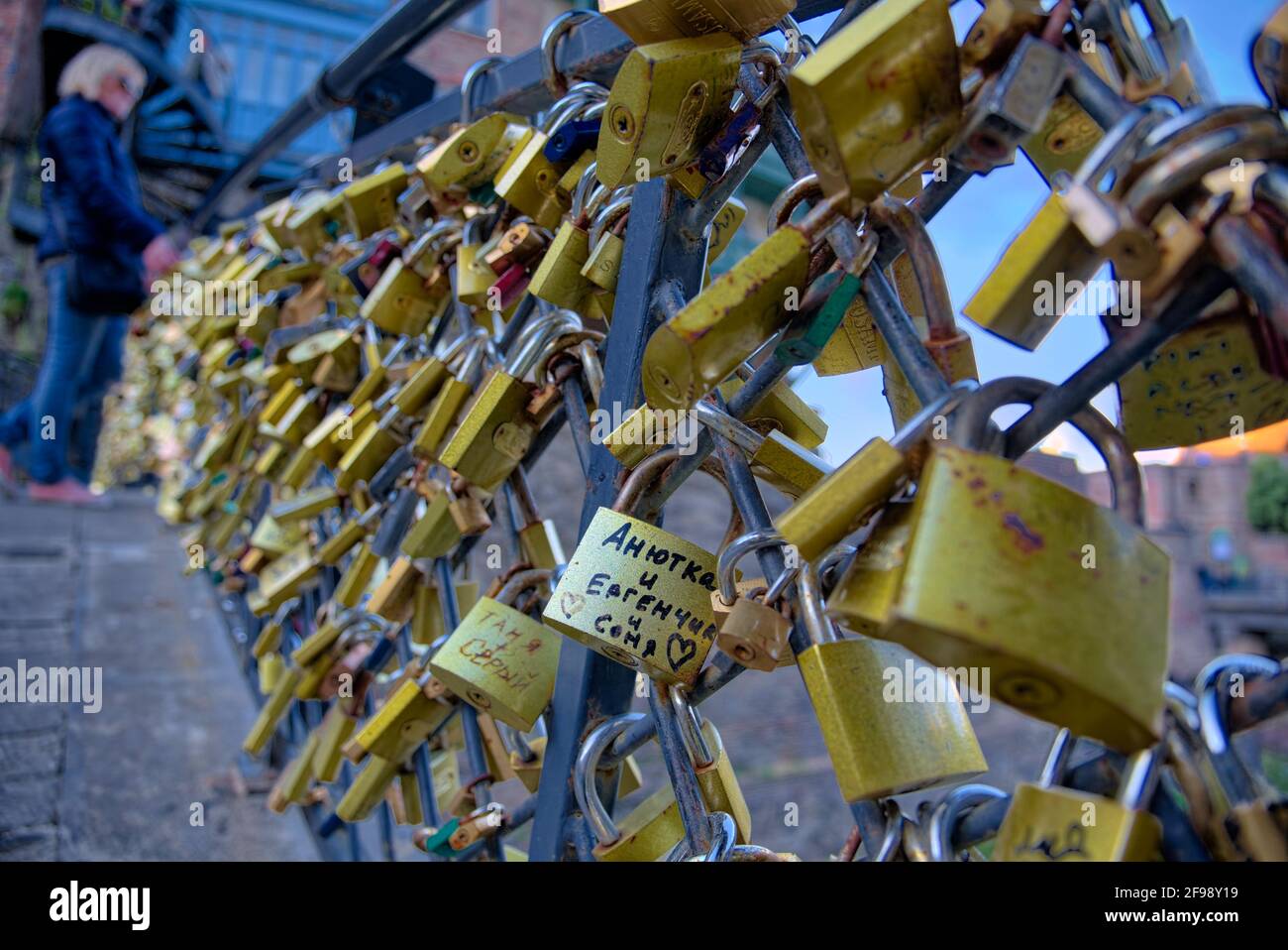 Before you reach the waterfall, you will see the bridge of lovers. This ...