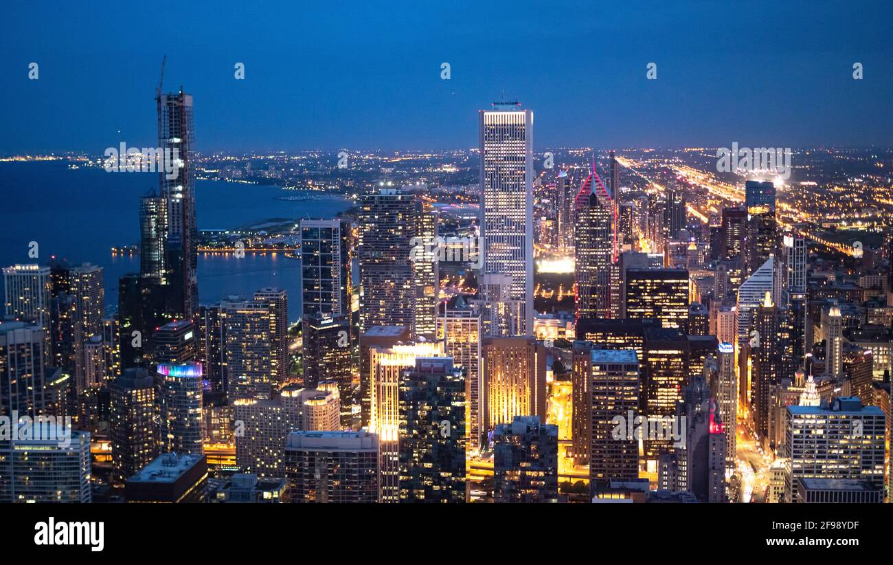Chicago amazing view over hi-res stock photography and images - Alamy