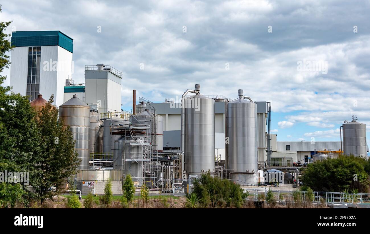 New zealand hamilton factory hi-res stock photography and images - Alamy