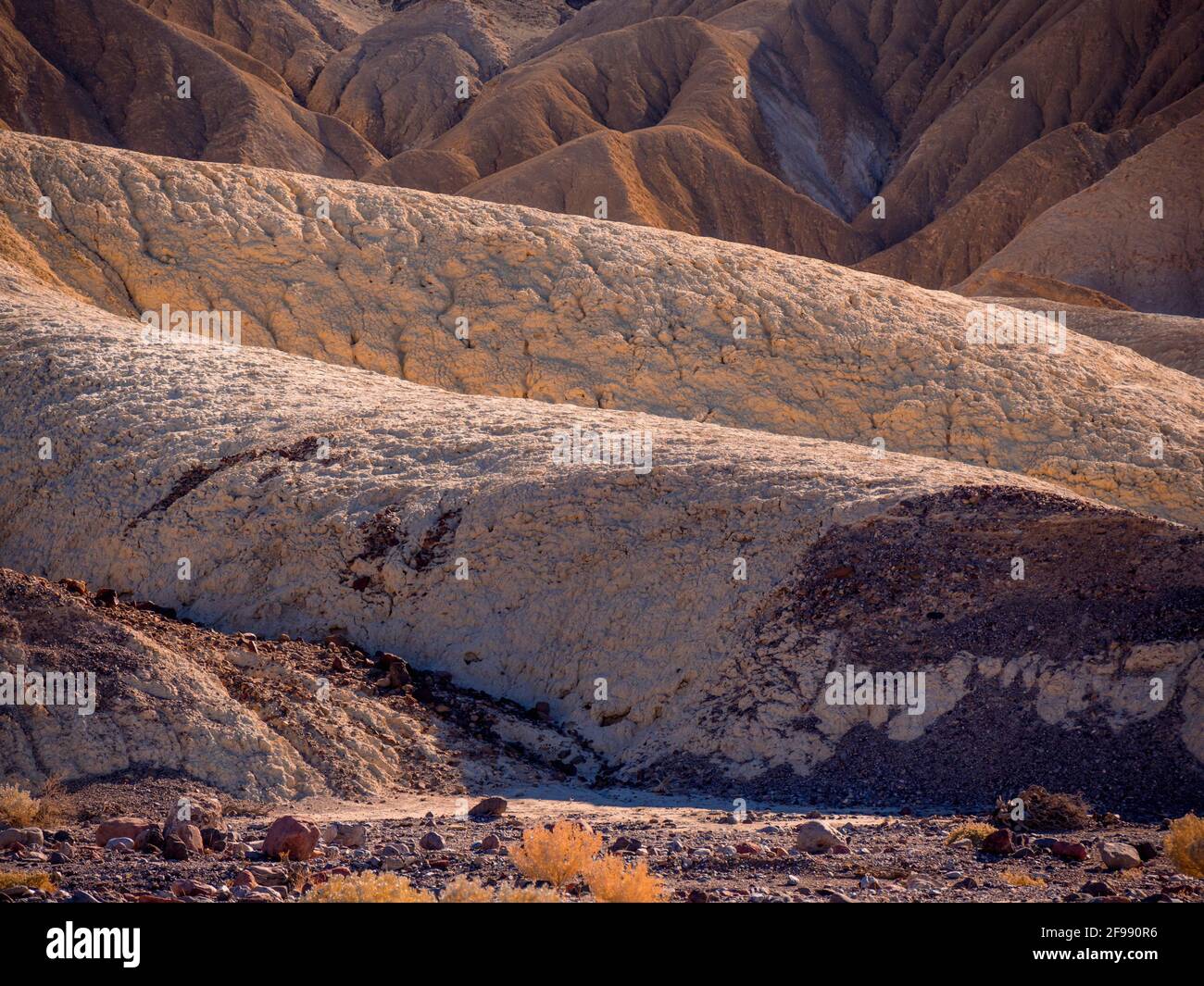 The amazing colorful rocks and mountains at Death Valley National Park ...