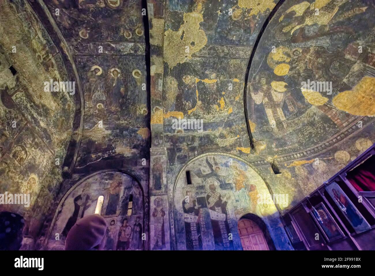 Both church and narthex are painted; these paintings are of "crucial ...