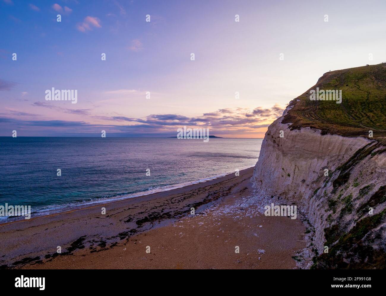 The White Cliffs of England at sunset Stock Photo - Alamy