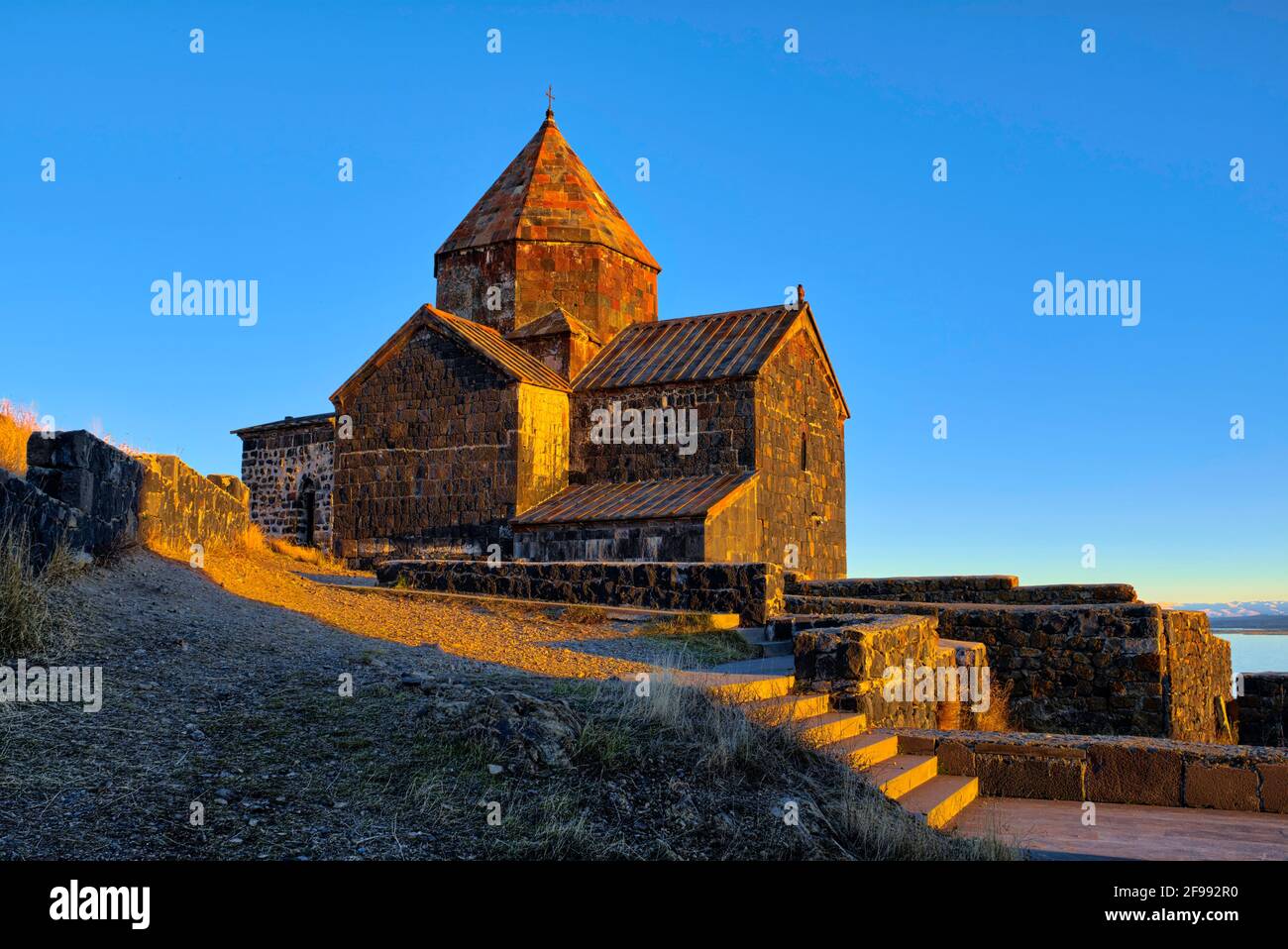 The Sevanavank, monastery consists of two churches and is one of the ...