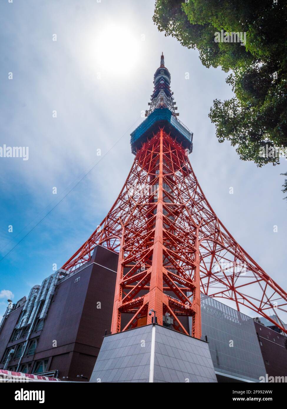 Tokyo Tower - a famous landmark in the city Stock Photo - Alamy
