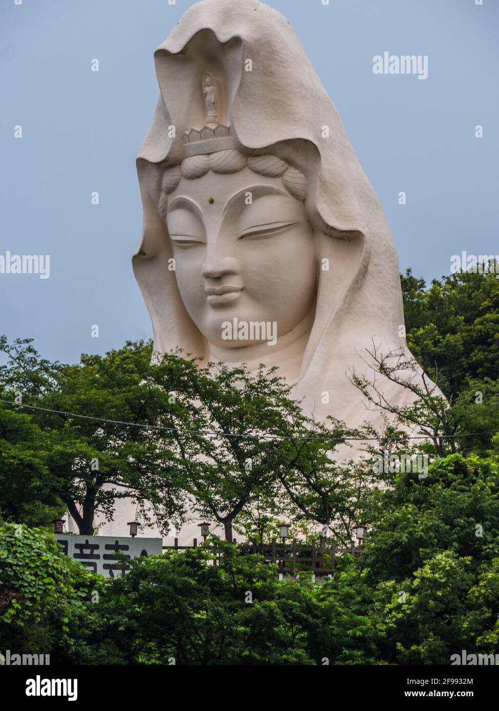 Huge Ofuna Kannon Statue On The Hill High Resolution Stock Photography ...